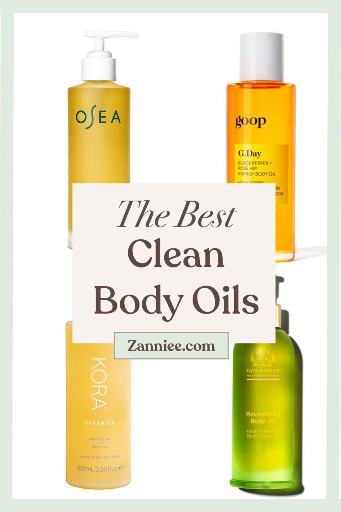 The Best Clean Body Oils For Glowing Skin - Zanniee