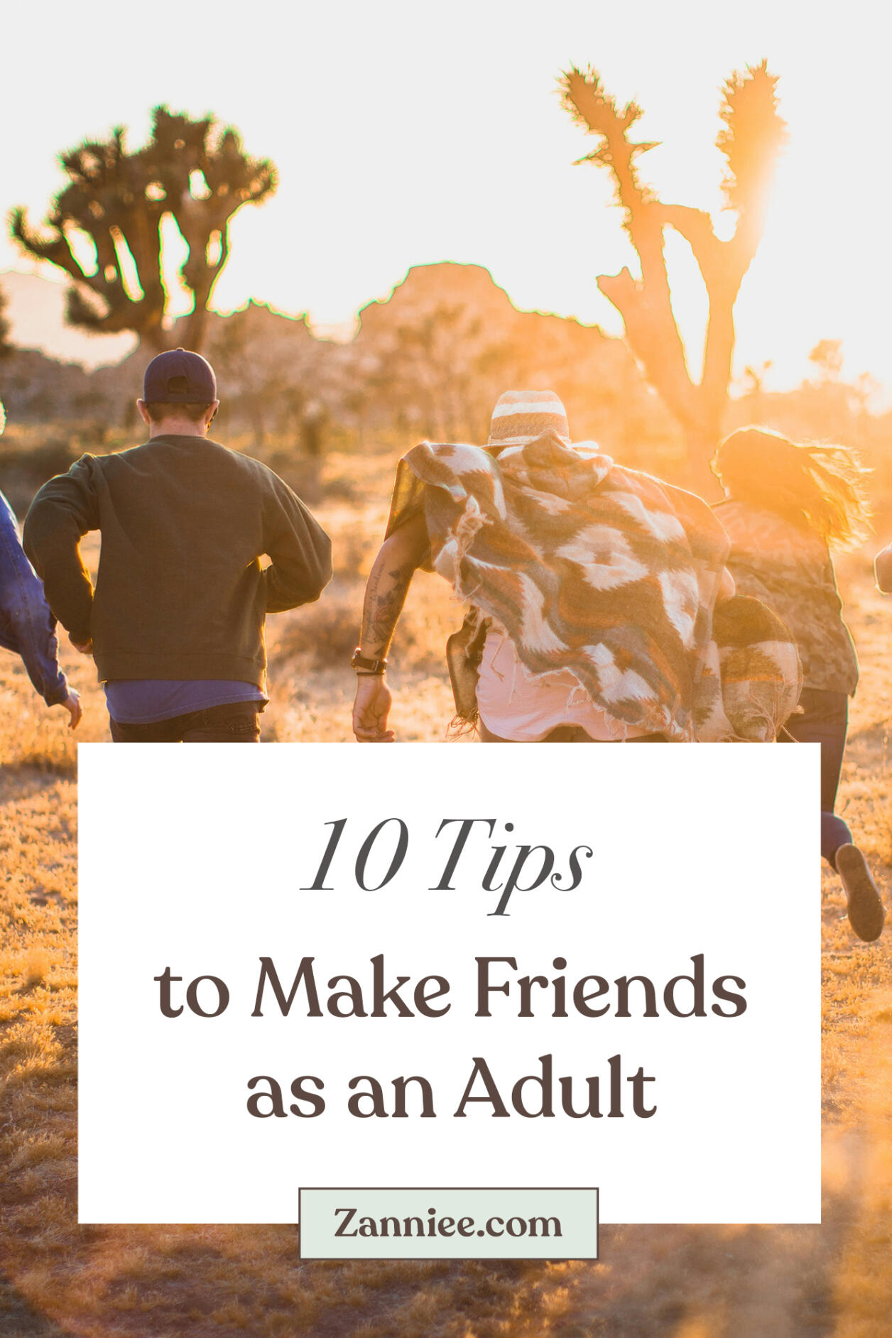 10 Tips to Make Friends as an Adult - Zanniee